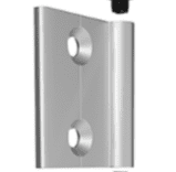 FATH Aluminum hinge wing 45, inboard, aluminum - Part # 095AI45