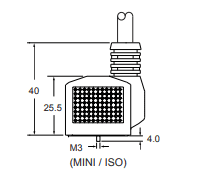 Canfield Connector 5FFAC-5U0-A11-6A Mini Din to M8 3 Pin