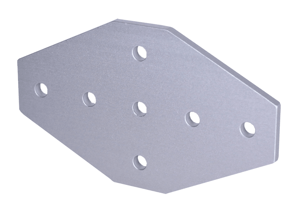 Tslots 15S 7 Hole Cross Joining Plate - Part #653168