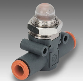 inline pressure indicator