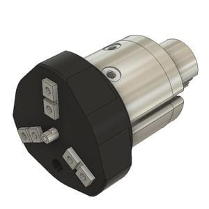 Airtac Precision Gripper with Push Rod w/Hollow Rod - Part # HFCQ32E