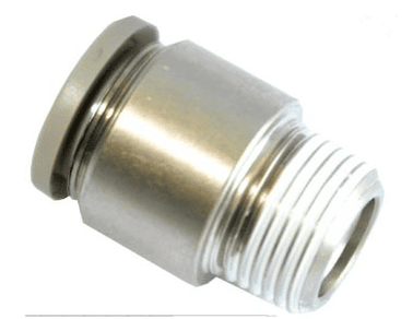 Airtac Hexagon Socket Head Male Connector 6mm OD x 1/8PT - Part # POC601