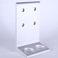 Tslots 15 S 3" Economy Floor Mount Base Plate - Part #655278